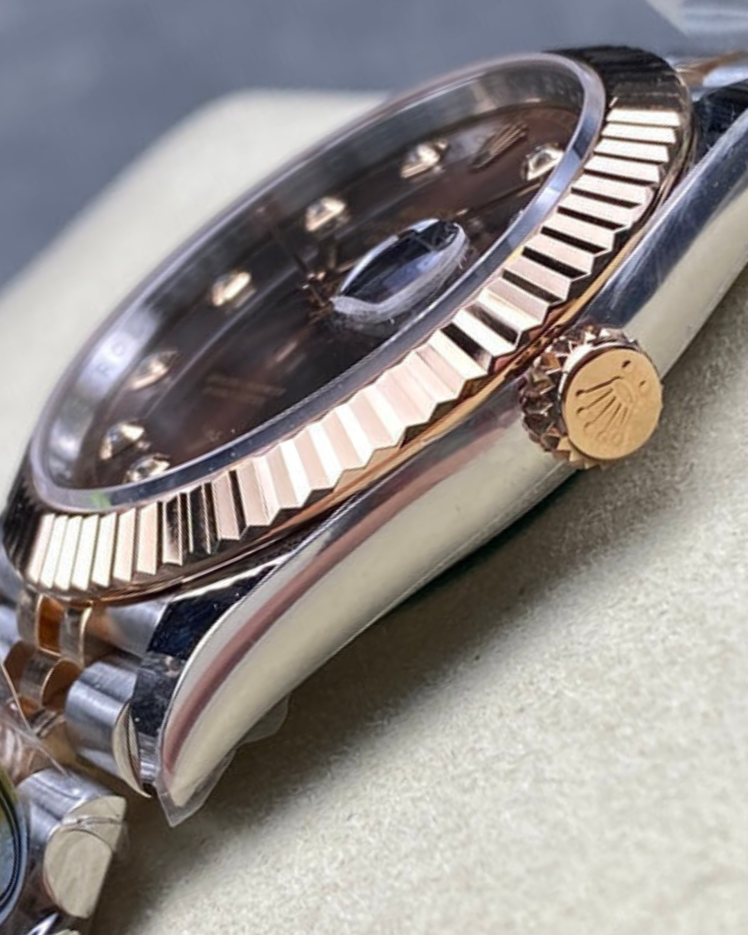 Rolex Date-Just 36mm 126331 Super Watch Mod Coffee - Elegant Timepiece